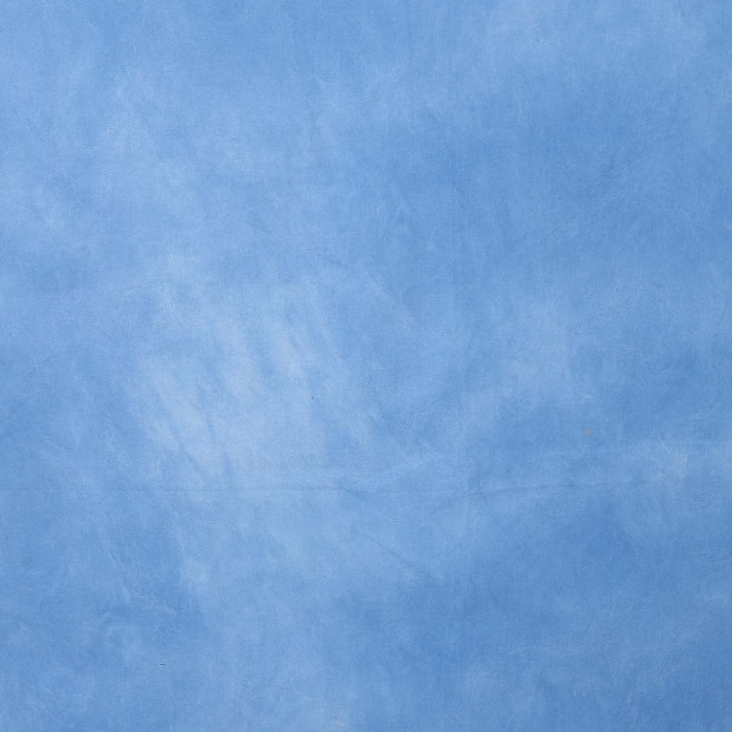 Blue Hand Painted Mottled Muslin Backdrop