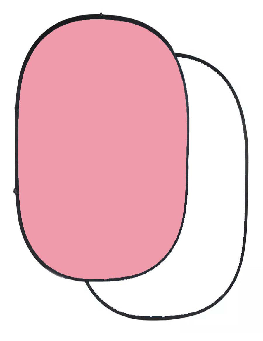 Light Pink/White Collapsible / Twistflex Backdrop Light Pink/White Collapsible / Twistflex Backdrop