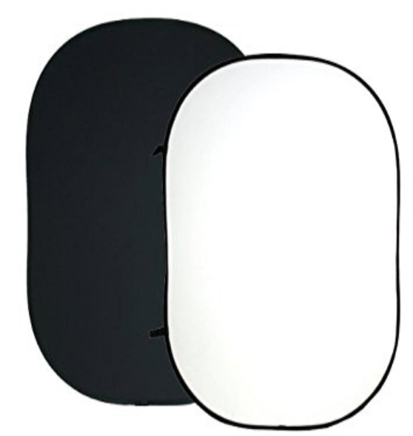 Black/White Collapsible / Twistflex Backdrop